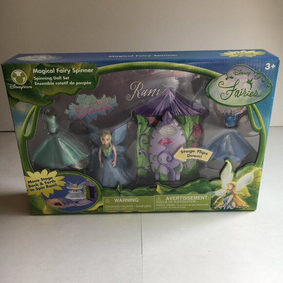 Disney | Toys | New Disney Fairies Magical Fairy Spinner Toy Rani ...